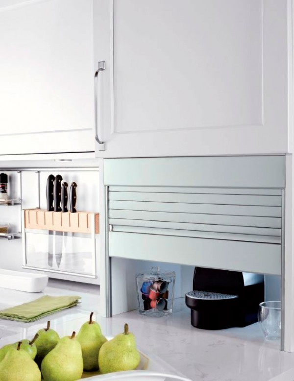 Muebles de cocina Disenove | Muebles de cocina con persiana